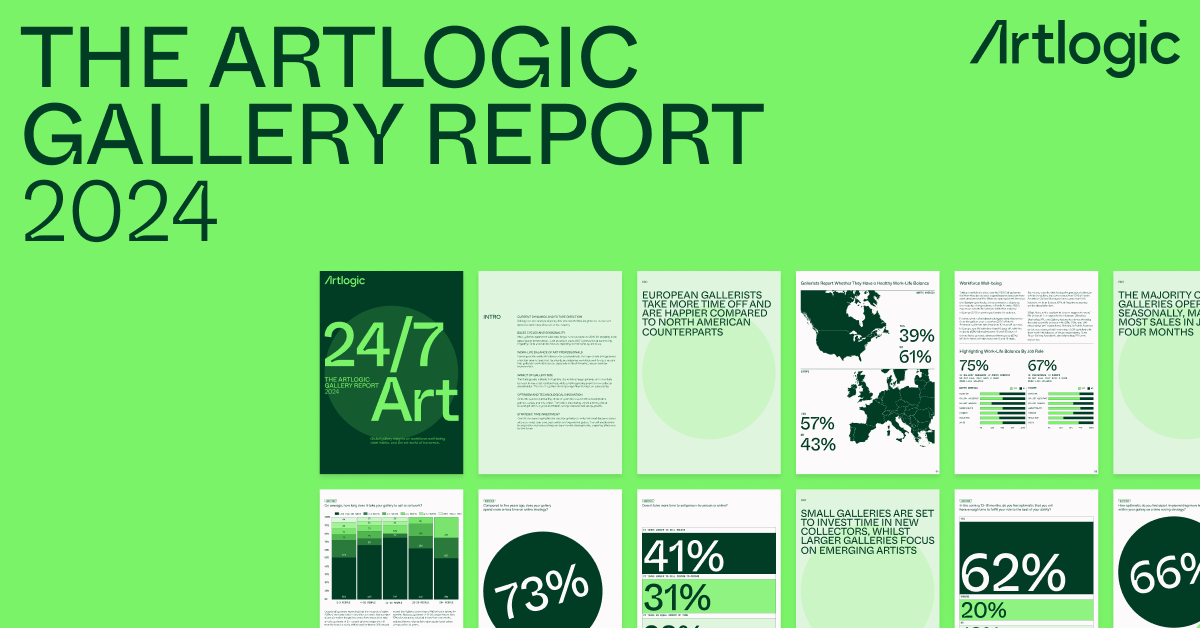 The Artlogic Gallery Report 2024 | Research Report